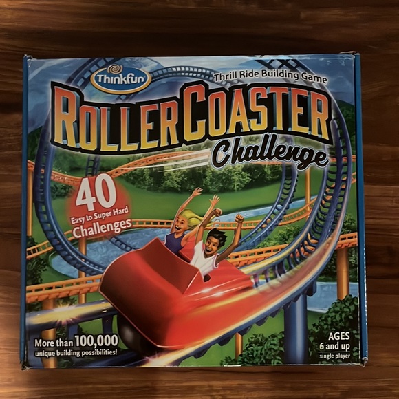 Thinkfun | Toys | Thinkfun Roller Coaster Challenge Stem Toy | Poshmark
